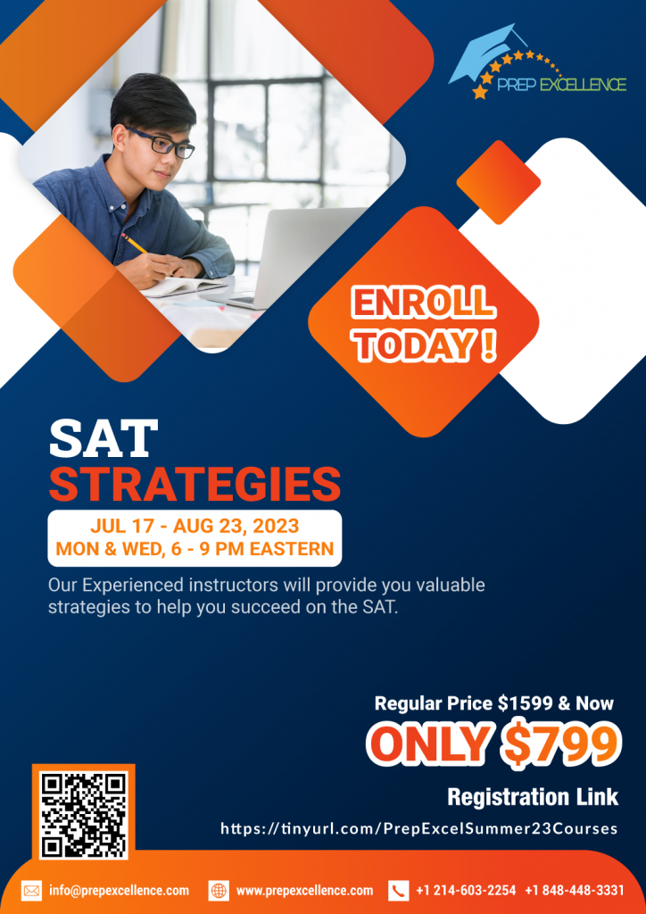 SAT Courses - Prep Excellence